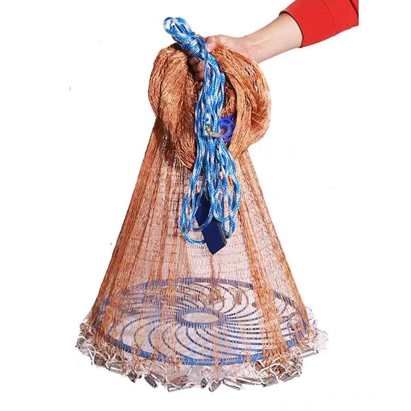 Tarraya Con Aro Para Fácil Tirada. 6 Metros !!! Pesca - EUROCOMPUTER SRL