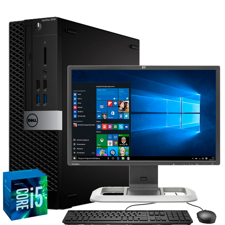 Computadora Semi Nueva Completa Core I5 + Monitor 22" - EUROCOMPUTER SRL